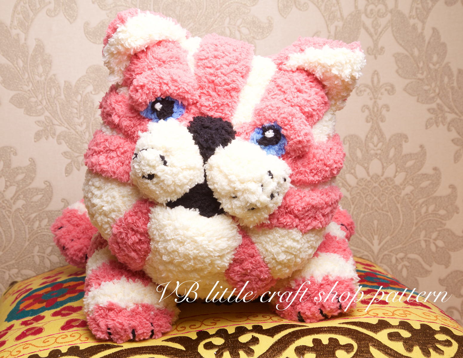 Bagpuss Knitting Pattern on Luulla